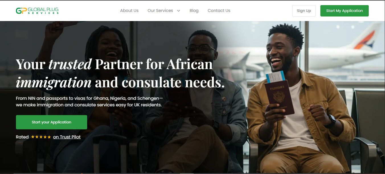 Emergency Travel Certificate (ETC) Services for Nigeria & Ghana - Global Plug Services